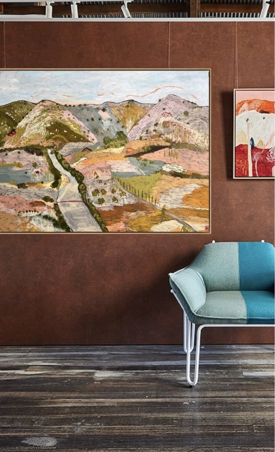 Trever On The Road To Gundagai - Original Art – Greenhouse Interiors