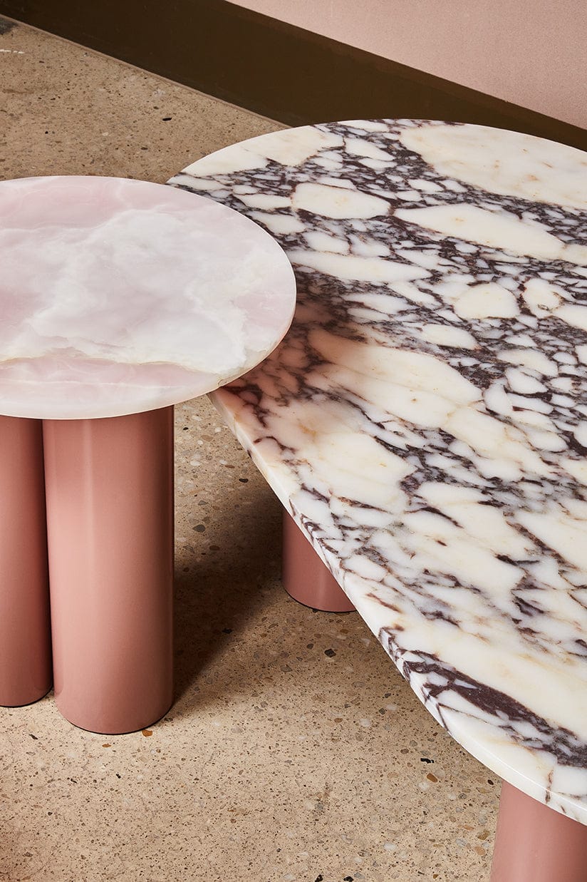 Natura Calacatta Viola Marble Coffee Table – Greenhouse Interiors