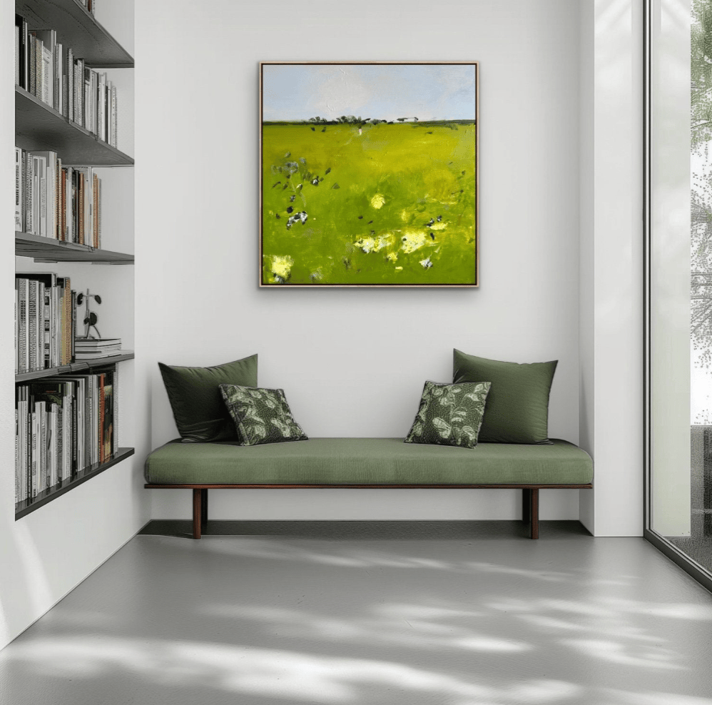 Countryside Greens - Original Art – Greenhouse Interiors