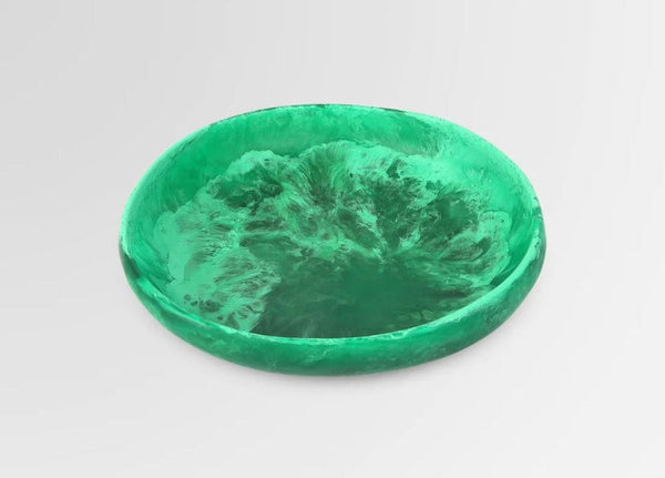 Medium Resin Earth Bowl - Leaf | Greenhouse Interiors Pty Ltd