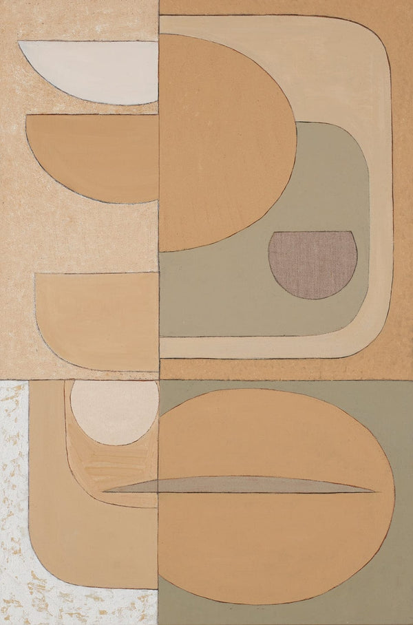 Clay Stucco - Original Art - Greenhouse Interiors