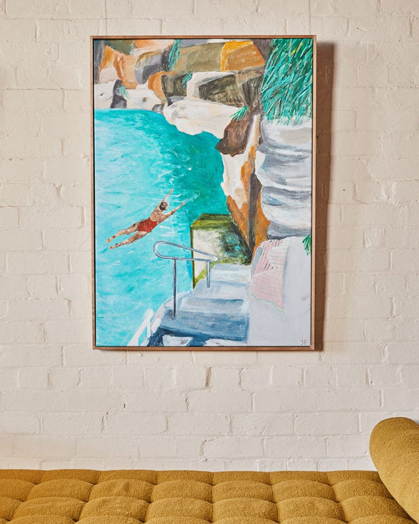 Her Sunday Swim Limited Edition Print | Greenhouse Interiors